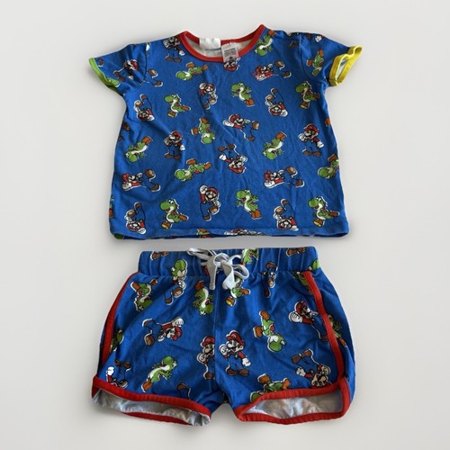 Peter Alexander Pj’s Size 2, Mario Brothers Pajamas 2 Piece Set | eBay ...