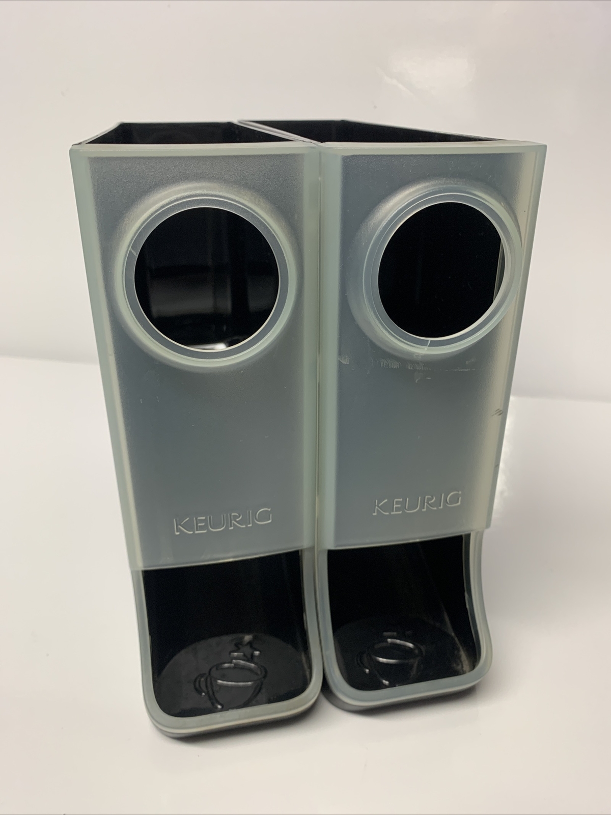 Lot of 2 Keurig Black K-Cup Pod Holder Slim Caddy Vertical Storage ...