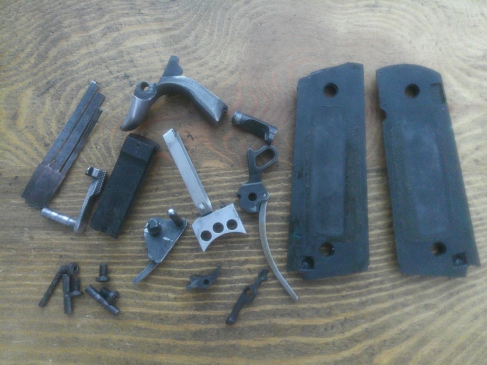 Kimber 1911 Custom II 5" Parts Hammer Trigger Safety Slide Stop ...