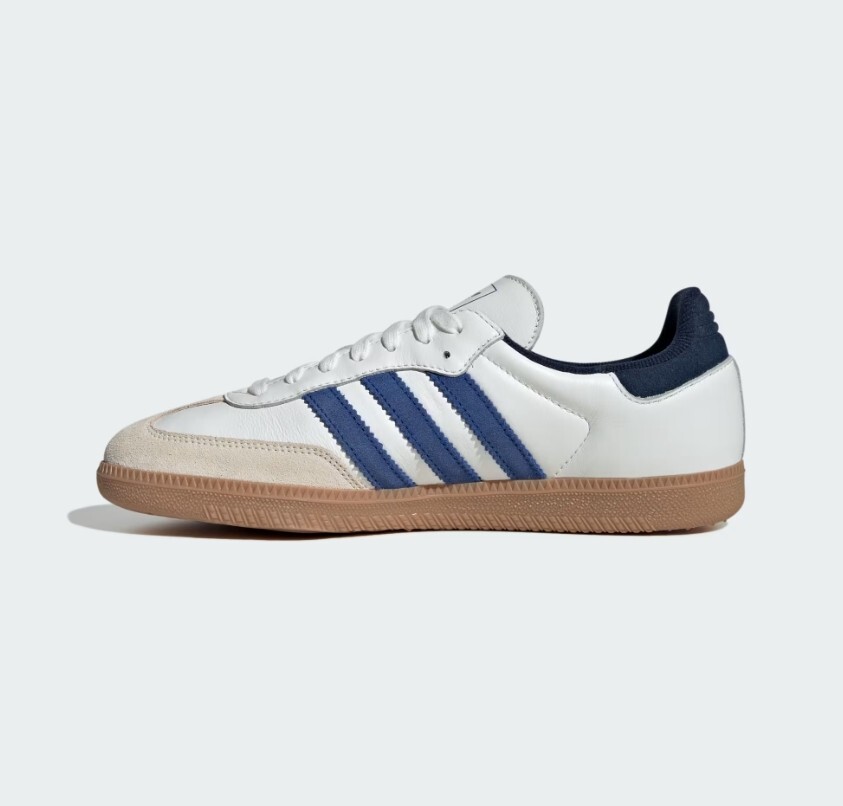 New Adidas Samba OG Shoes - White / Royal Blue (JH5632) | eBay