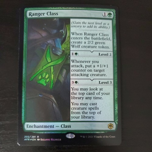 MTG Ranger Class Adventures in the Forgotten Realms 202/281 FOIL Rare ...