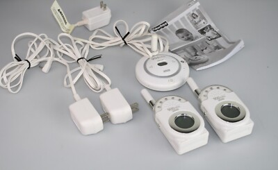 FISHER PRICE 900MHZ M6163 BABY MONITOR WITH TRANSMITTER AND 2 RECIEVERS ...