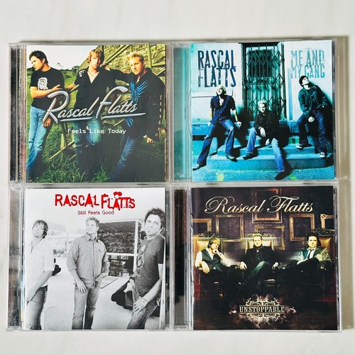 Rascal Flatts - CD lot of 4 - Still Feels Good - Unstoppable - Today ...