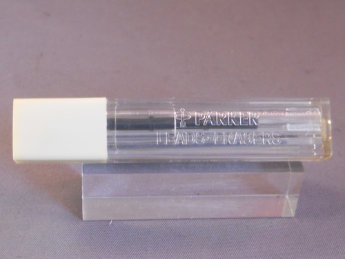 Parker 0.5mm lead and Eraser Tube --4 erasers to packages-12 sticks 0 ...