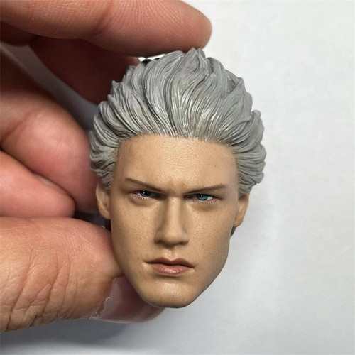 Delicate Painted 1/6 Scale Devil May Cry 5 The Vergil Head Sculpt Fit ...