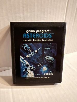 Vintage Atari 2600 ASTEROIDS Game Program - 1981 | eBay