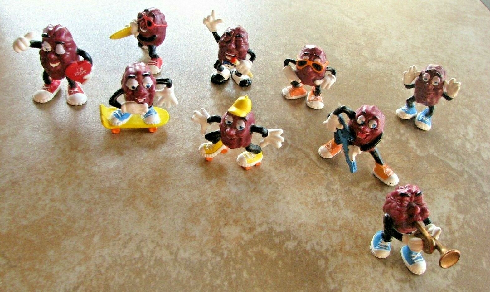 The California Raisins Figure Lot Vintage 1987/1988 Collectibles Lot of ...