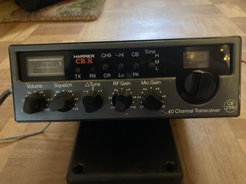 Harrier CBX CB Radio & Original Harrier Mike (BOTH FULLY WORKING) | eBay UK