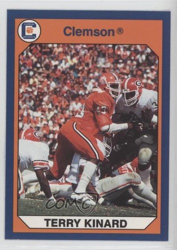 1990 Collegiate Collection Clemson Tigers Terry Kinard #89 | eBay