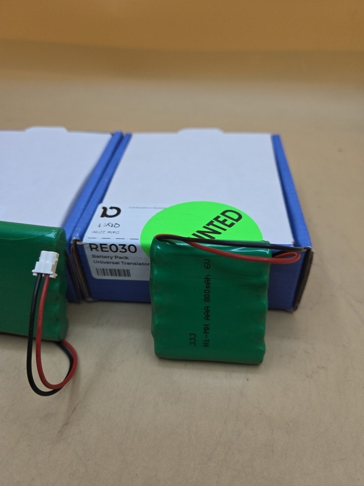 Alula RE030 Replacement Battery for the RE524X/RE508X 2 Pack New | eBay