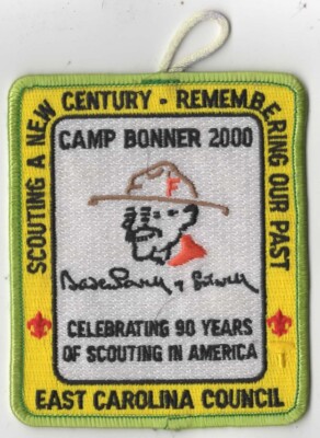 2000 Camp Bonner East Carolina Council BSA Patch GREEN Bdr. [CA3510] | eBay