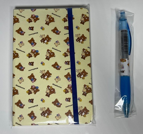 20th Anniversary San-X Rilakkuma SP Notebook Ring Spiral Bound And Pen ...
