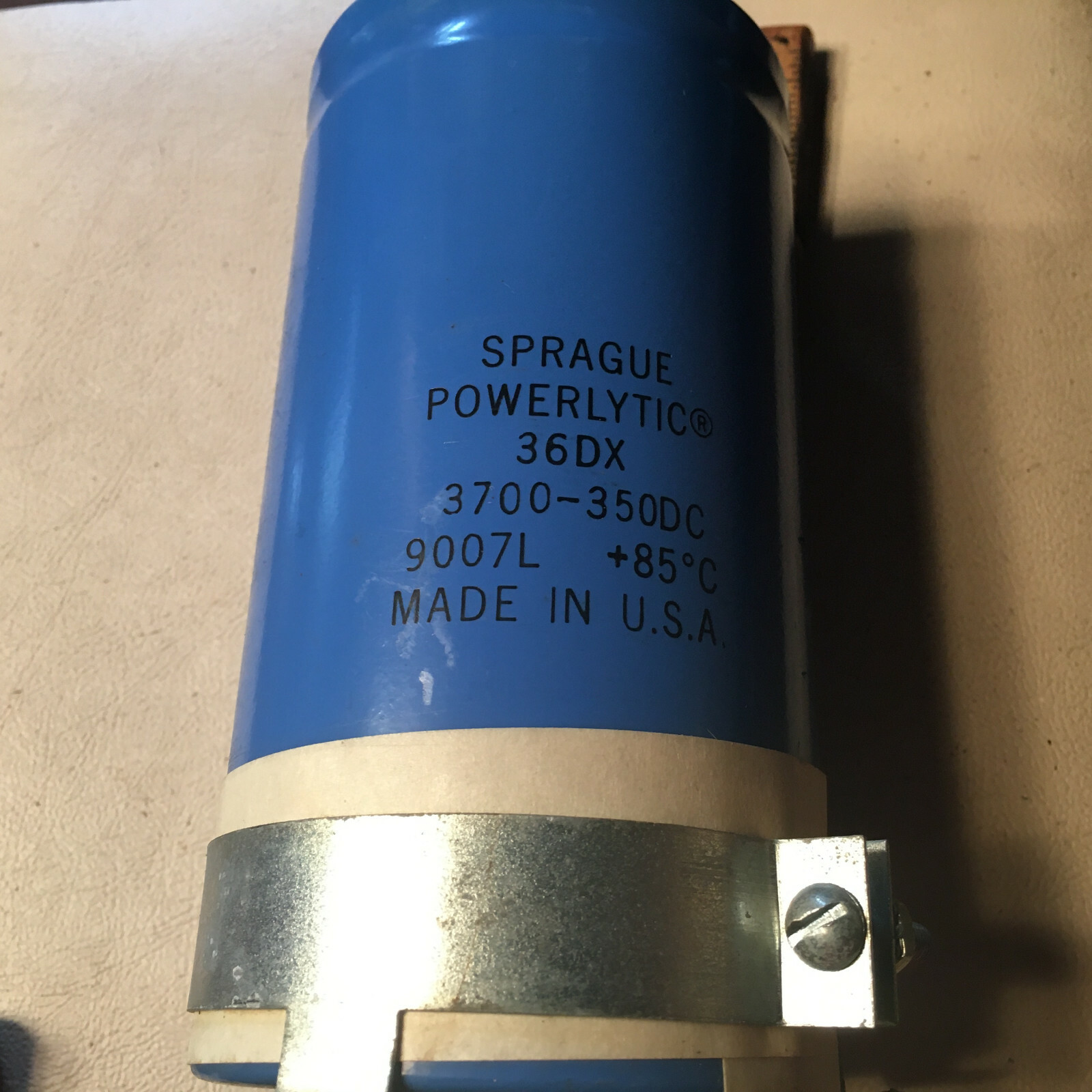Sprague Powerlytic Capacitor, 3700uf 350 VDC | eBay