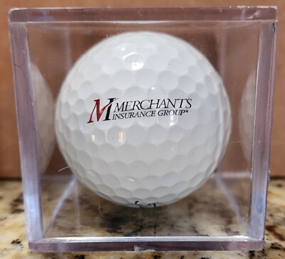 Merchants Insurance Group Logo Golf Ball (In display case) Titleist | eBay