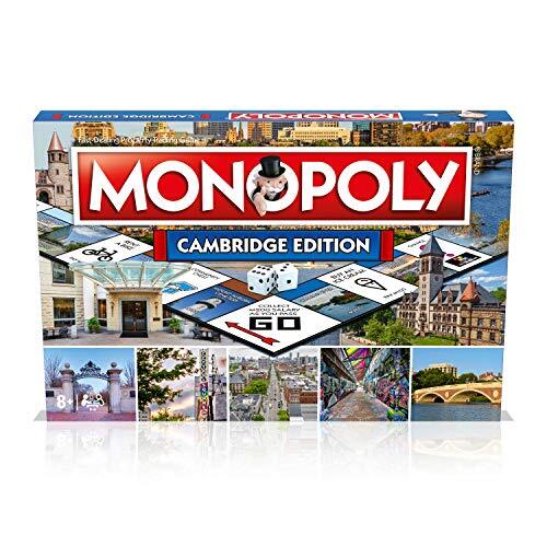 Cambridge Massachusetts MA Monopoly Board Game Edition, Family Game for ...