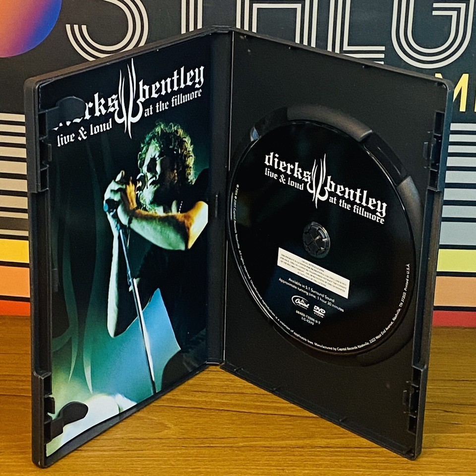 Dierks Bentley - Live Loud at the Fillmore (DVD, 2007) In Concert ...