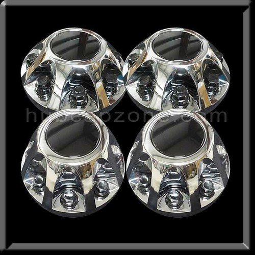 GMC Sierra 3500 17" Dually Chrome Replica center caps hubcaps 2008-2010 ...