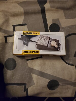 BACHMANN OEM Power Pack Model 6607 For G HO and N Gauge Trains Black ...