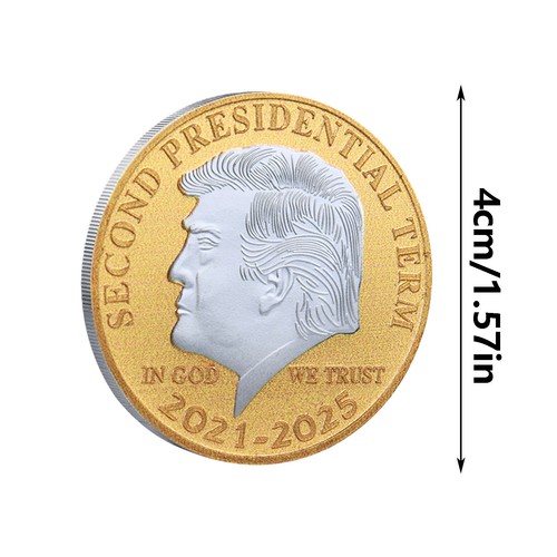 Donald Trump Commemorative Coin 2025 PRESIDENT MAGA 13th July FIGHT ...