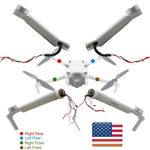 OEM Left Right Arm Shell Cover Case Shell & Motor Parts For DJI Mini 3 ...