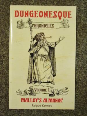 Rogue Comet - Dungeonesque Chronicles RPG - Malloy's Almanac - Vol. 1 ...