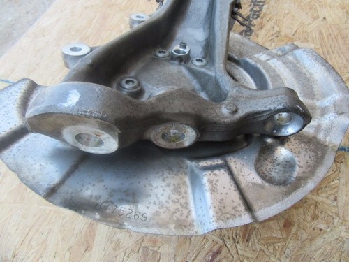 BMW 31216775767 F07 F01 F02 FRONT LEFT CARRIER SPINDLE HUB AWD OEM ...