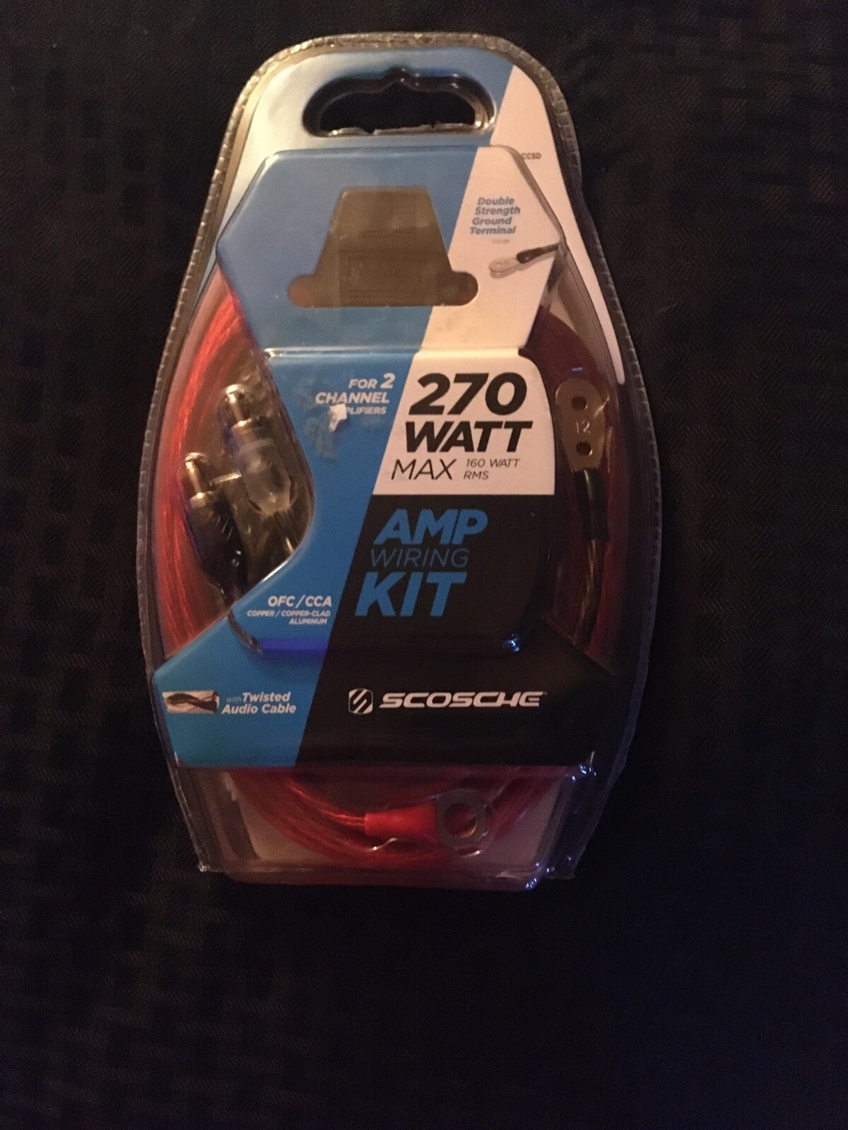 SCOSCHE 270 WATT AMP WIRING KIT 2 CHANNEL AMPLIFIER, KPA12CCSD | eBay