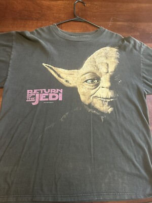 Vintage Return Of The Jedi Today Shirt Rare Size XL No Tag Single ...