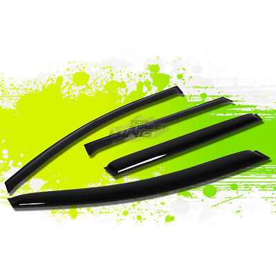 Smoked Acrylic Window Visors Weather Proof Rain Shade for Volvo XC70 ...