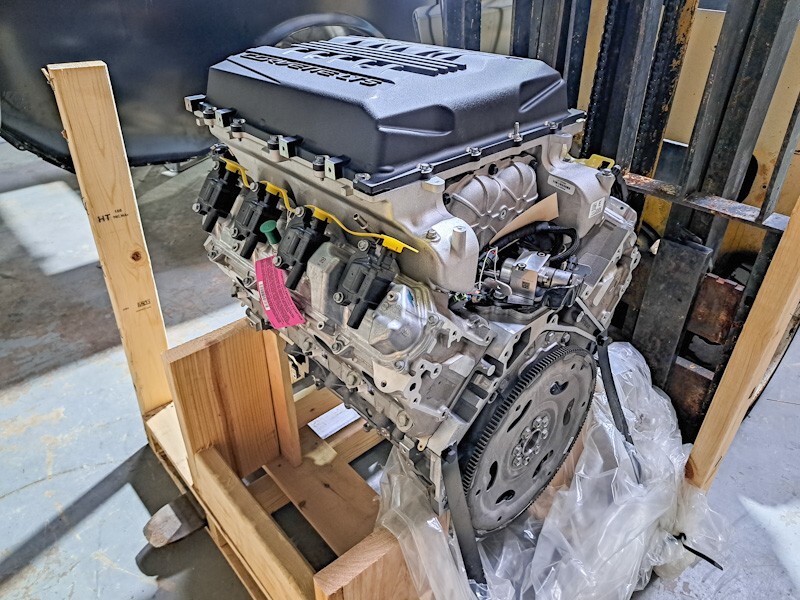 Chevrolet LT5 Gen V 6.2L 8-Cylinder Gasoline Complete Assembly Engine ...
