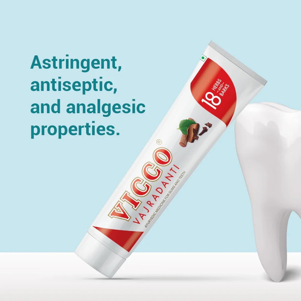Vicco Vajradanti Toothpaste ,Ayurvedic Herbal Toothpaste | eBay