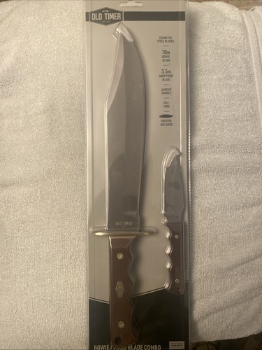 Old Timer Bowie And Fixed Blade Combo | eBay