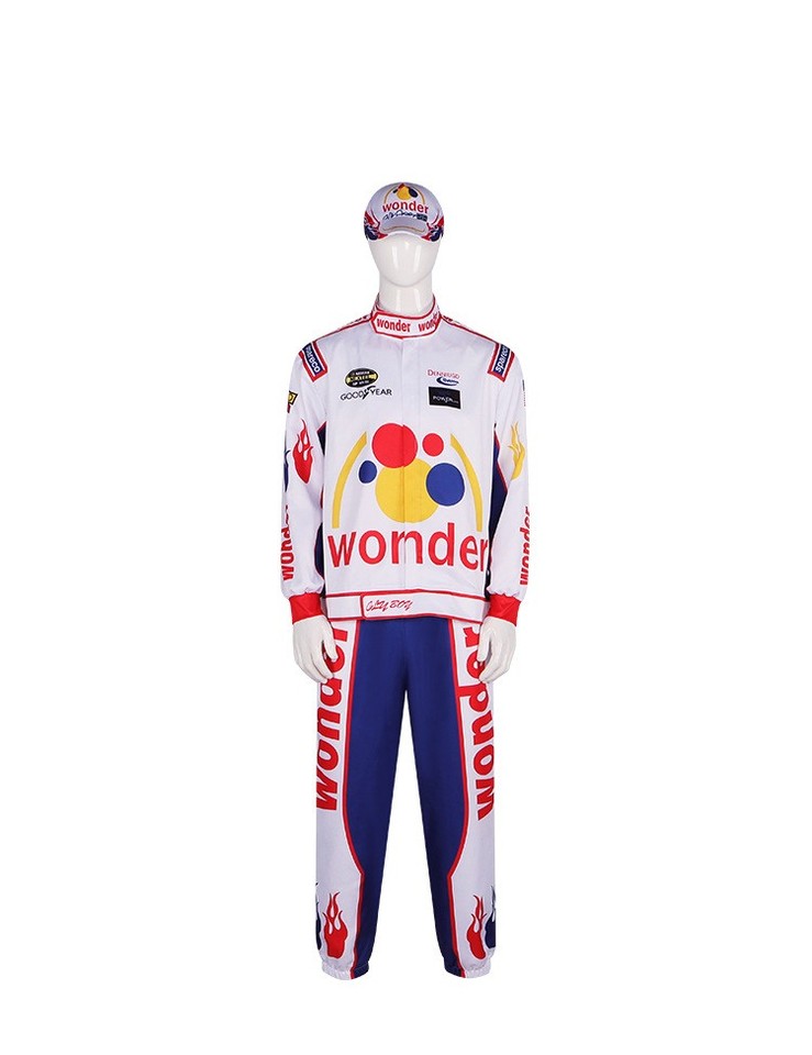Talladega Nights Ricky Bobby Costume Nascar Jumpsuit Shirt Party ...