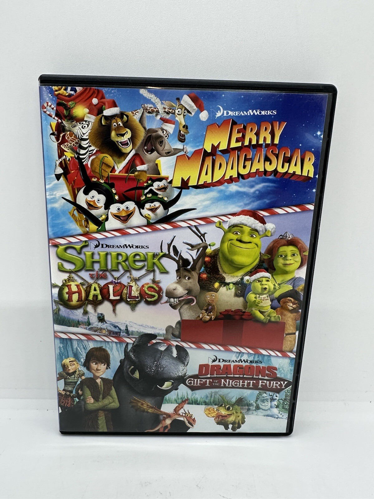 DreamWorks Holiday Classics (DVD, 2012) Shrek Madagascar And Dragons ...