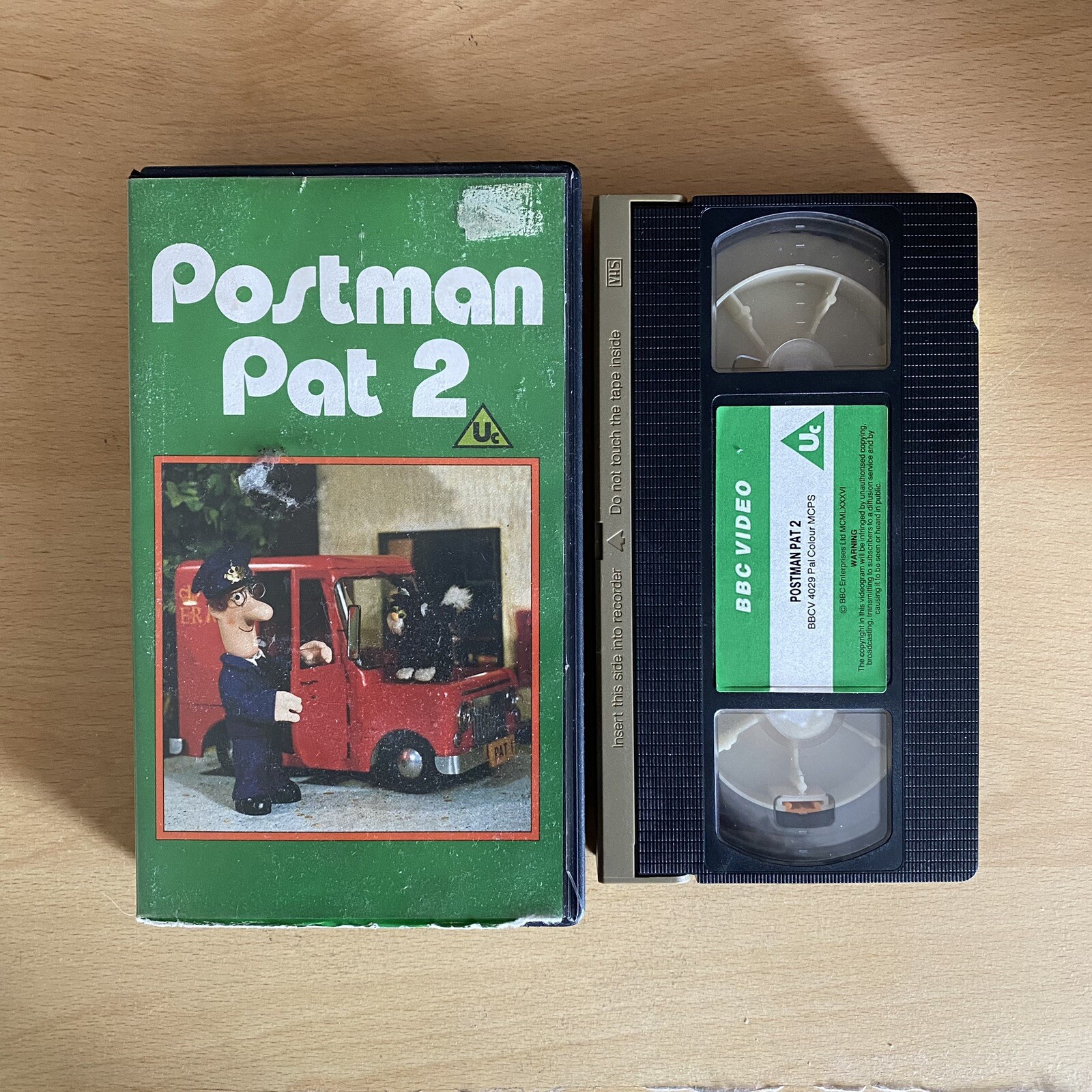 Postman Pat 2 VHS Video BBC, Small Box, Children’s Animation ...
