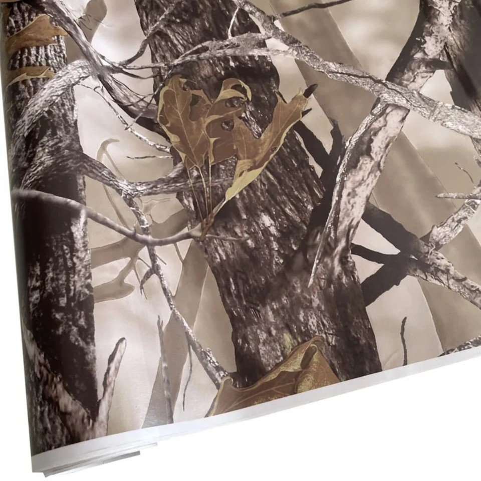 Shadow Grass Camo Tree Vinyl Car Wrap PVC Adhesive Real Tree Camouflage ...