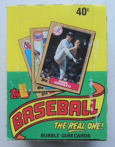 1987 Topps Baseball Unopened Box 36 packs - | eBay