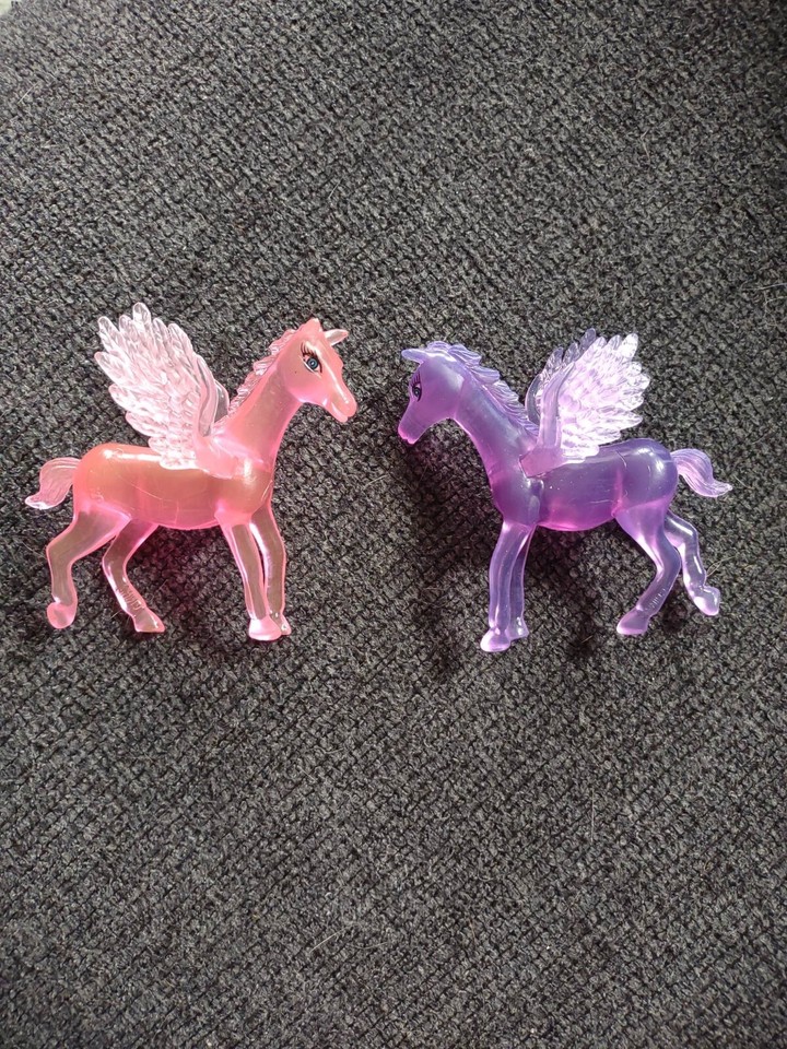 Translucent Flying Horse Pegasus Jaru Toys Pony Pink + Purple | eBay