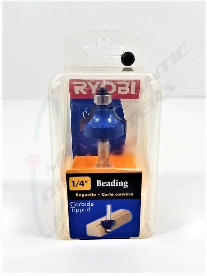 Ryobi 1/4" Beading Carbide Tipped Wood Working Router Bit | eBay