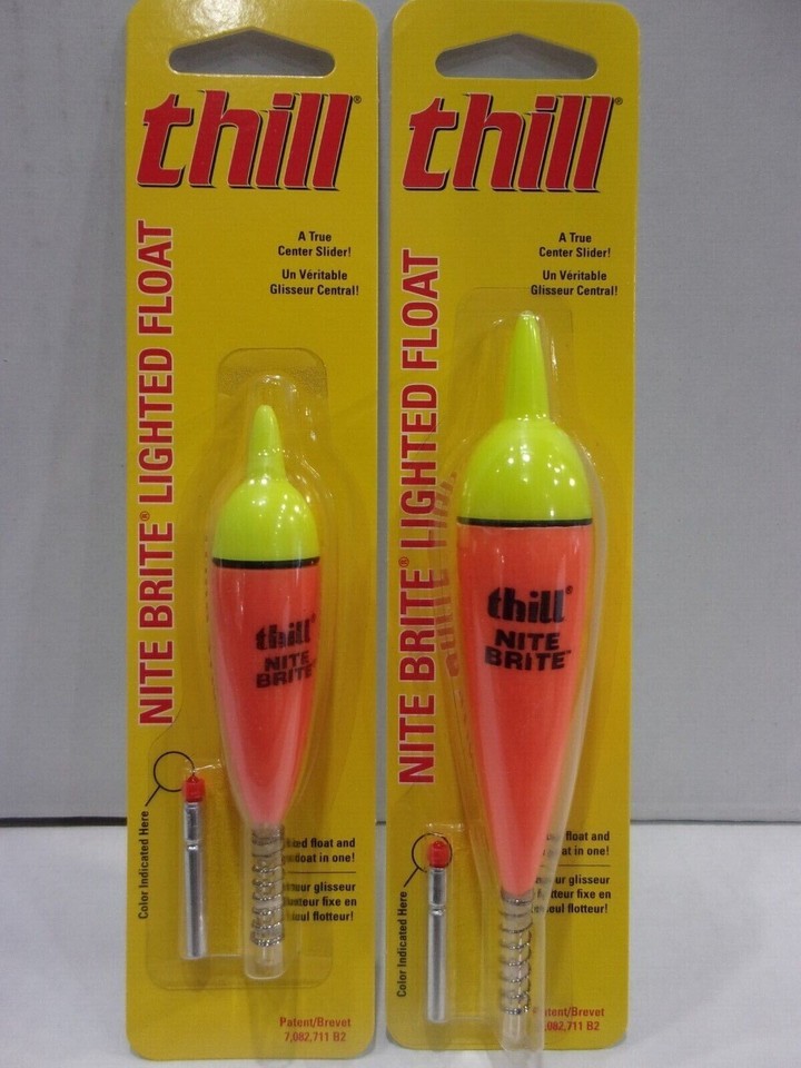 Thill Nite Brite lighted Bobber - Choose your size & Color - Combined ...