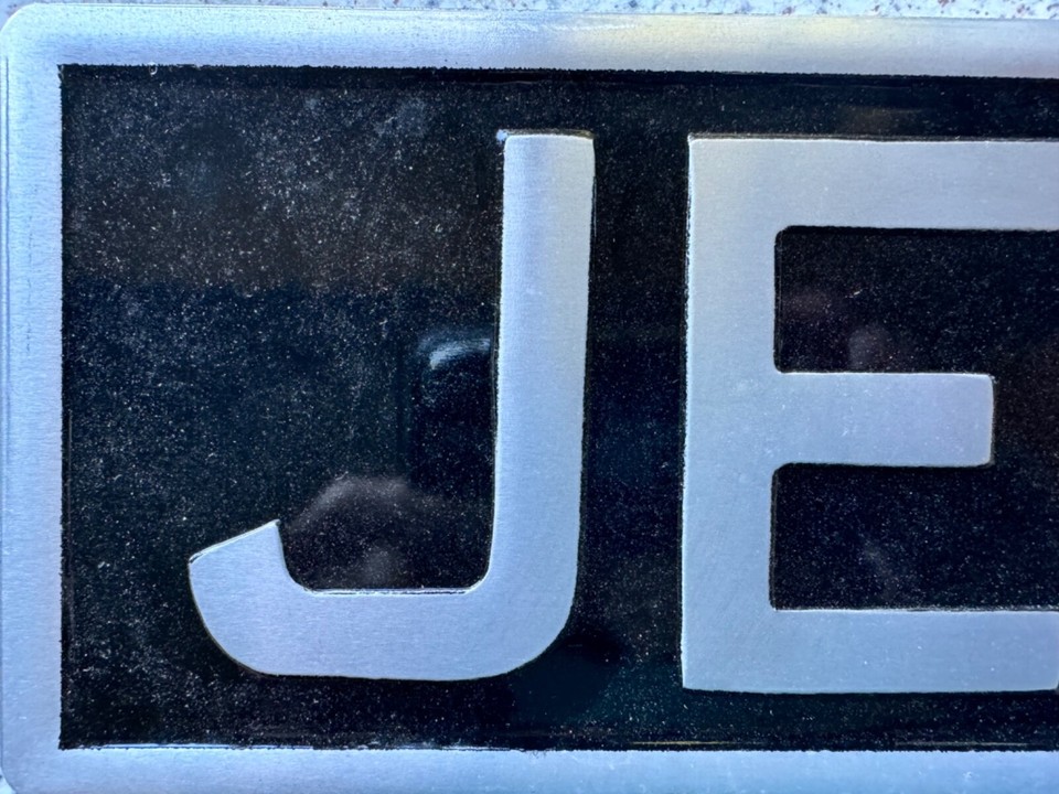 British UK Sample JEPSON License Licence Number Plate JEP 50N | eBay UK