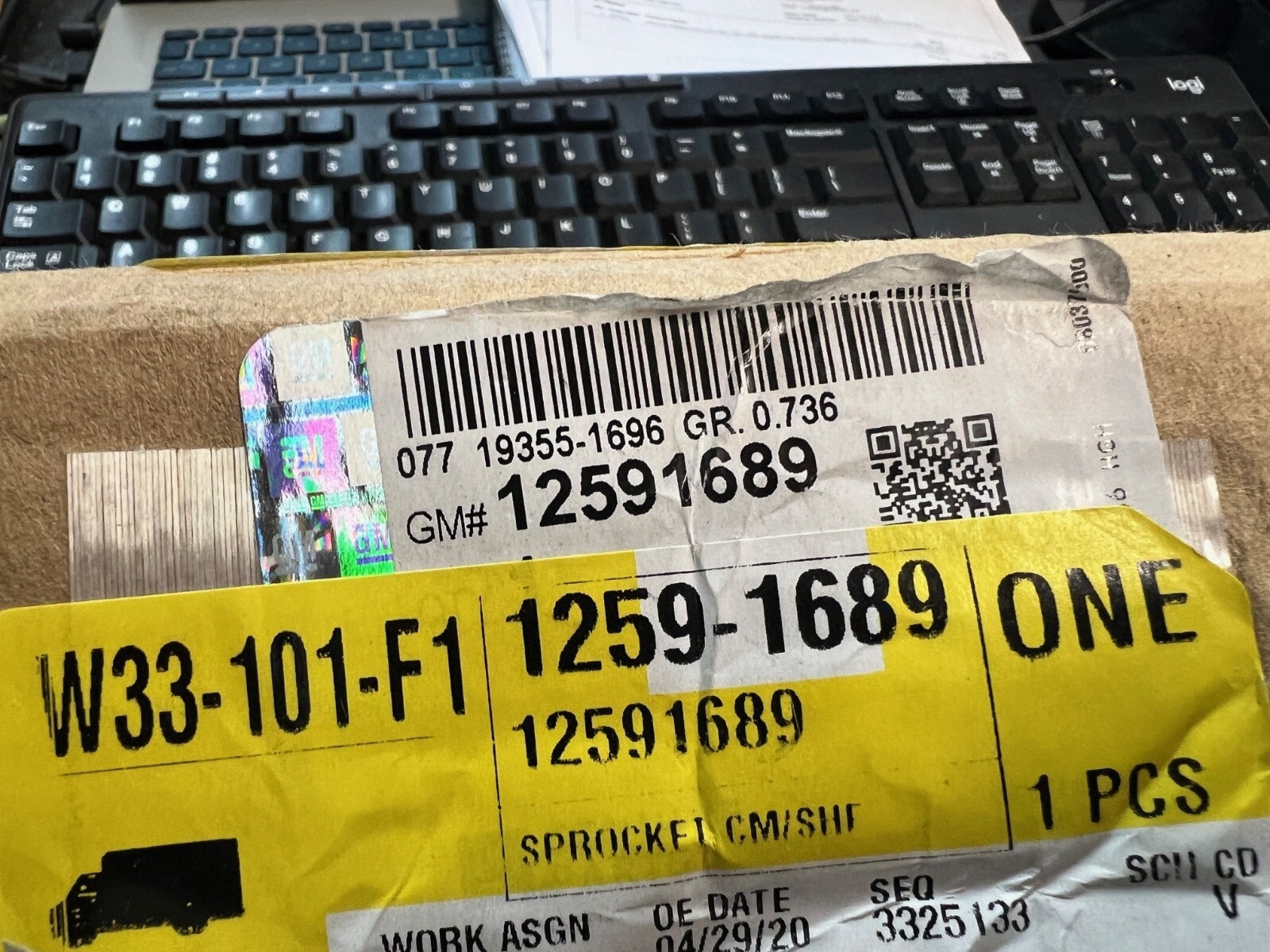 GM 12591689 OEM Engine Timing Camshaft Gear for sale online | eBay