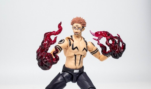 SH Figuarts Jujutsu Kaisen Sukuna Red Cursed Energy Fist Effect EFFECT ...