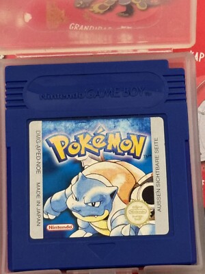 pokémon gameboy spiel Pokémon Blue Edition DMG-APED-NOE Made In Japan ...
