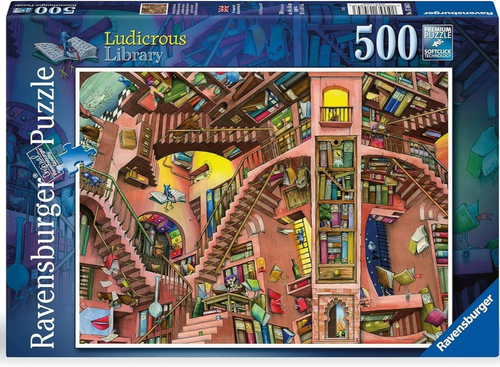Ravensburger Jigsaw Puzzle 500 Pieces Ludicrous Library | eBay