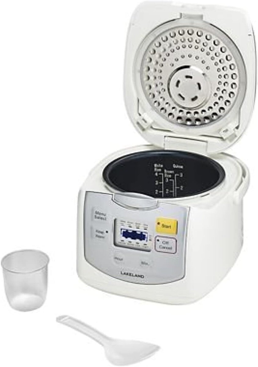 Lakeland 31822 Mini Multi Cooker 1.8L LED 8 Cooking Programme 400W ...