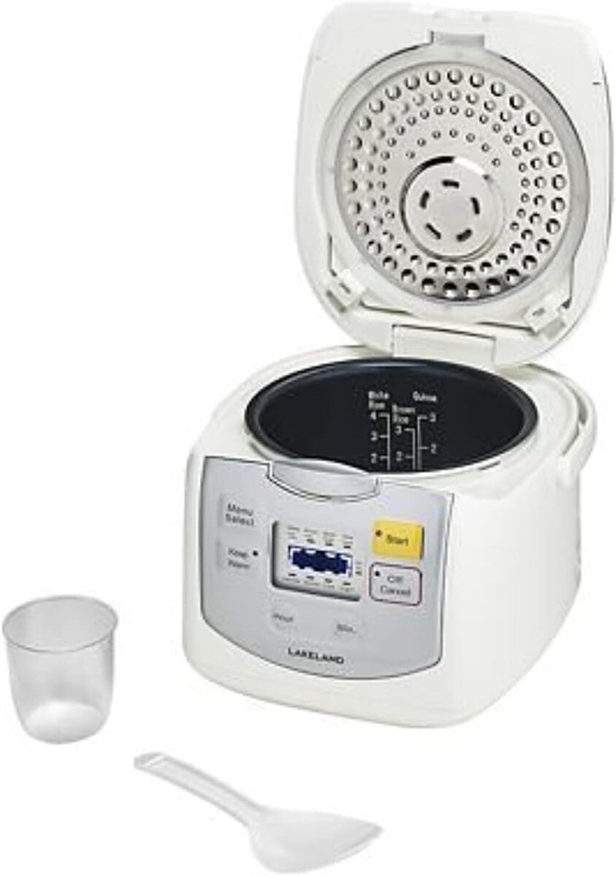 Lakeland 31822 Mini Multi Cooker 1.8L LED 8 Cooking Programme 400W ...