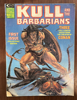 Kull & the Barbarians Comic #1 First Issue (VF-) | eBay
