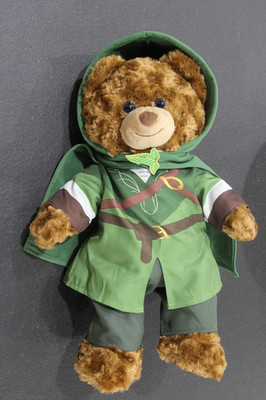BUILD A BEAR THE LORD OF THE RINGS LEGOLAS W/VOICEBOX/FRODO CAPE NO BOW ...
