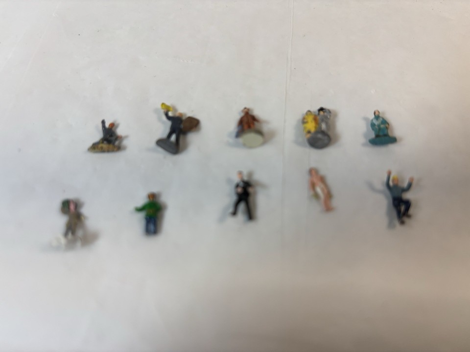 N Scale 10 Figures/People Model Railroad Layout Scenery | eBay